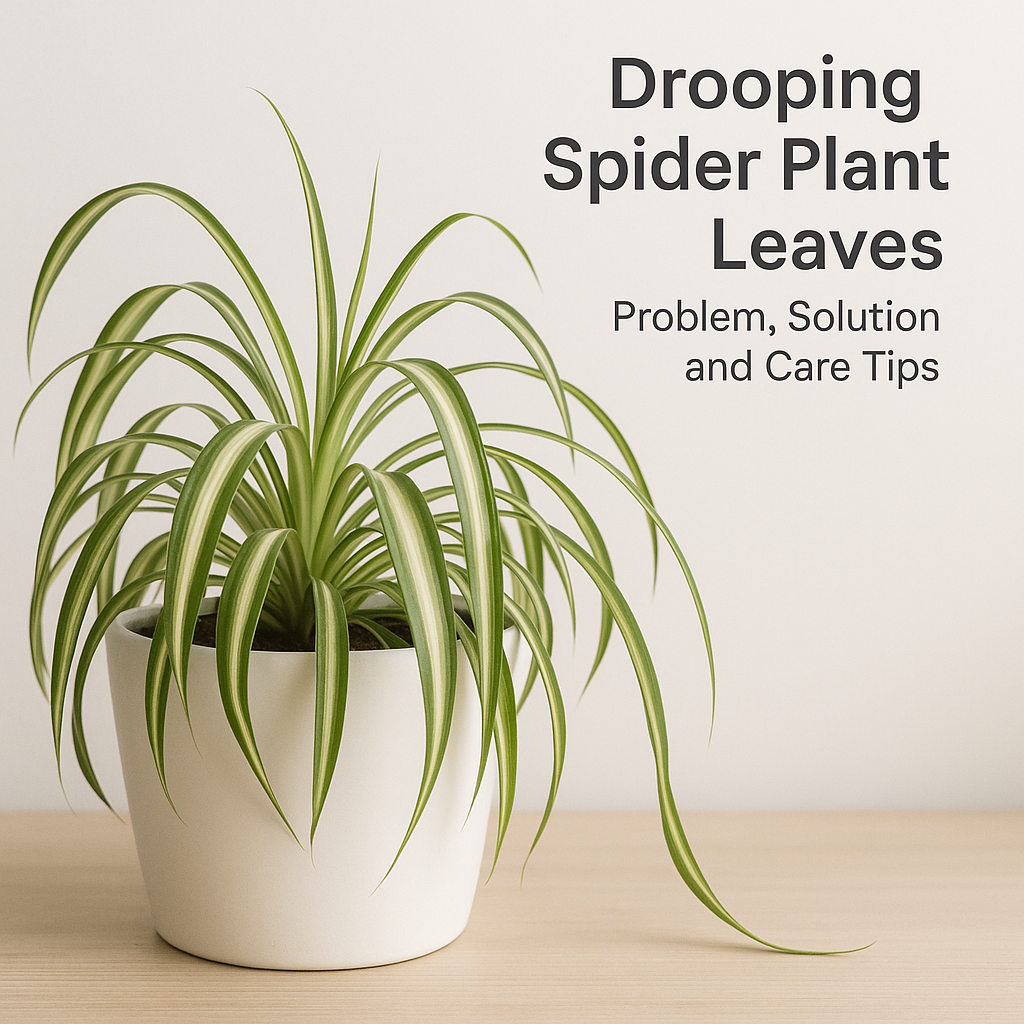 Drooping Spider Plant Leaves Problem, Solution and Care Tips. – Ecofynd