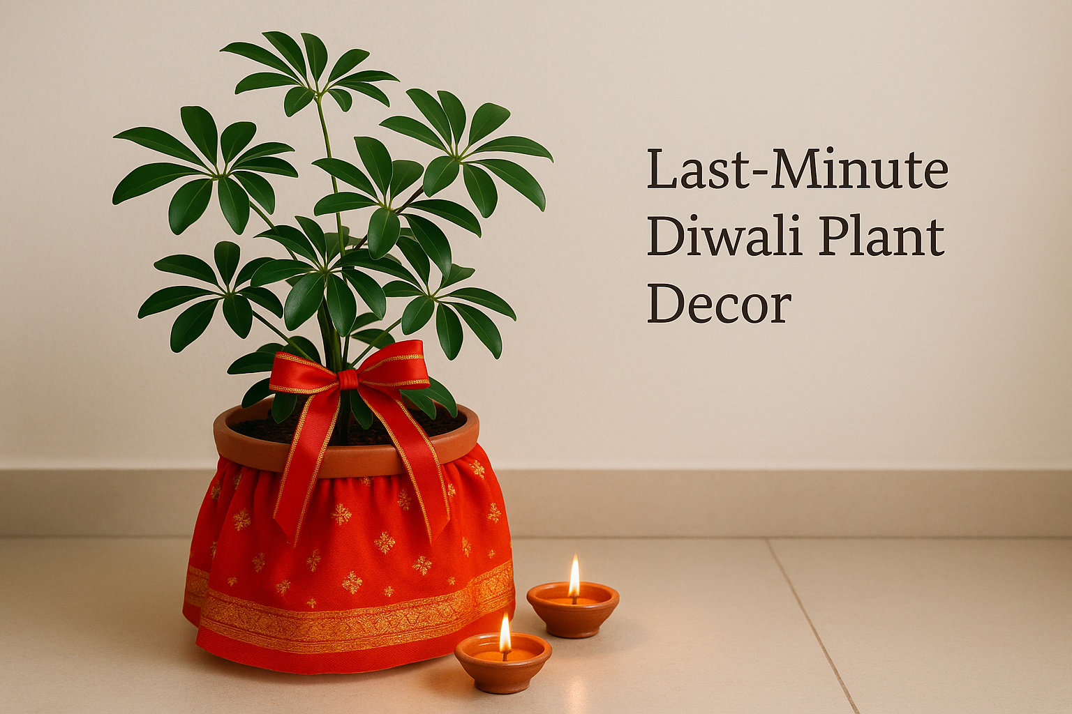 Quick Festive Plant Styling Ideas for Last-Minute Guests – Ecofynd