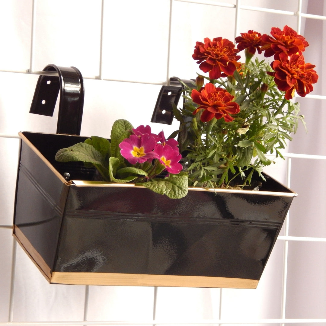Rectangle 12" Balcony Railing Planter – Ecofynd