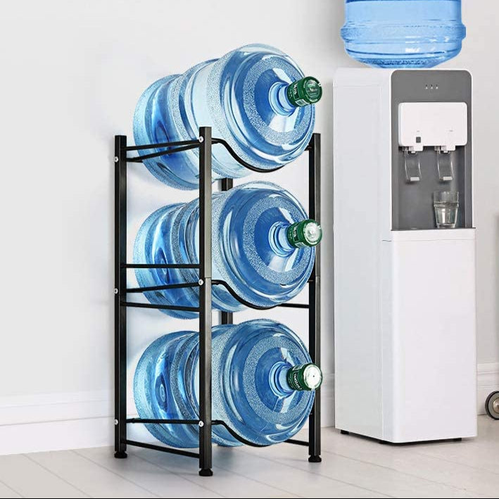 Ecofynd 3-Tier Metal Water Bottle Dispenser Stand