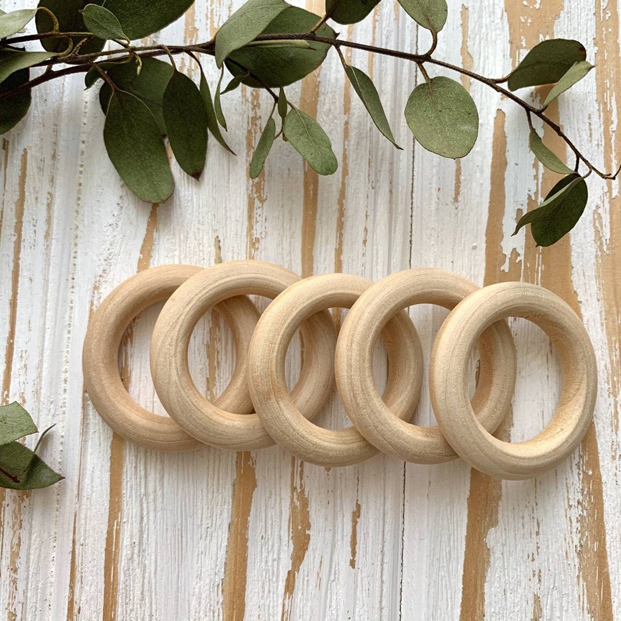 Craft Naturally: Smooth & Sturdy Wooden Rings by Ecofynd